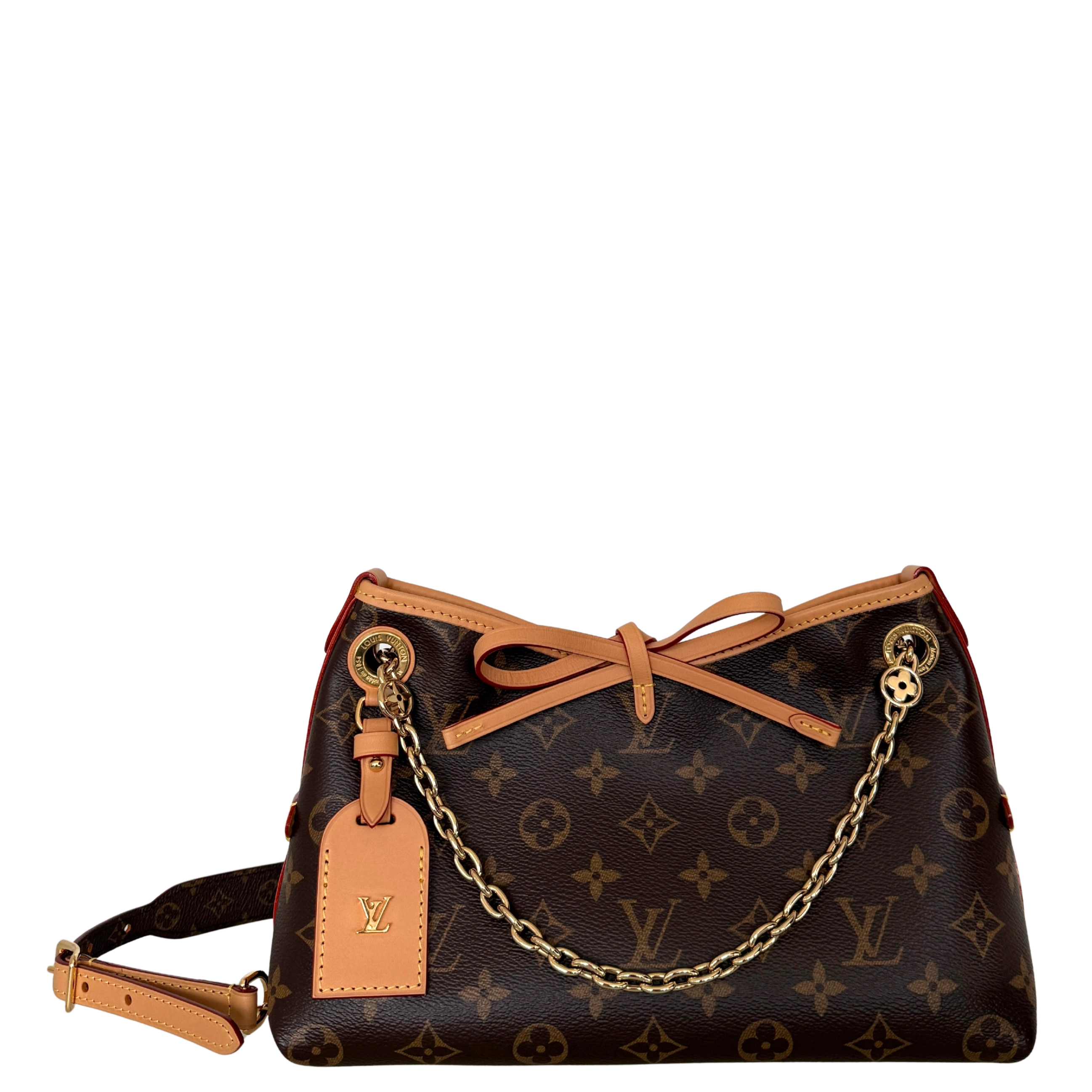 Louis Vuitton CarryAll BB Monogram Canvas M13014 Braun Fullset / neuwe ...